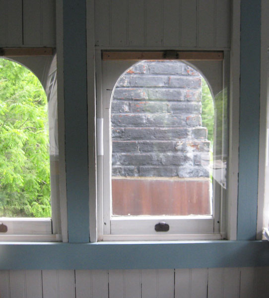 Curved Window Restoration by R.J. Aley Building Contractors